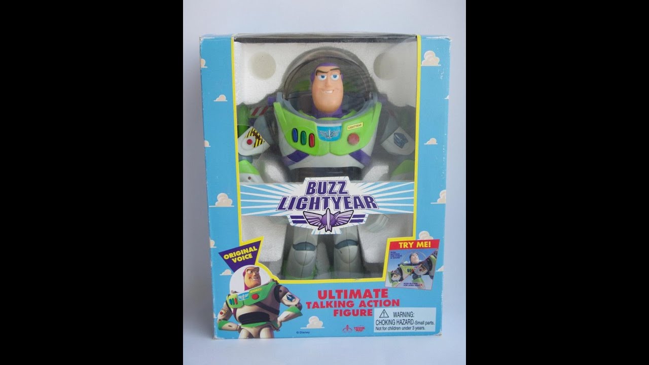 1995 Thinkway Toys Disney's Toy Story Buzz Lightyear Ultimate Talking ...