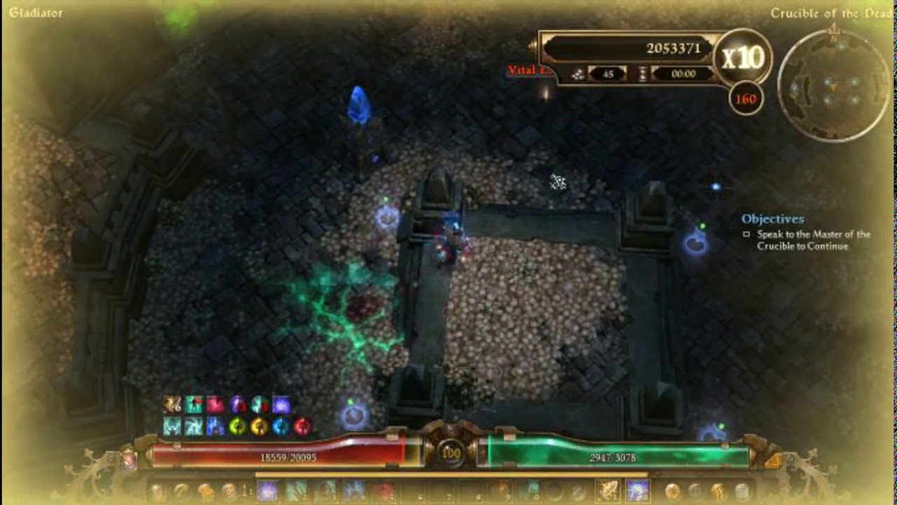 Grim Dawn 2H Aether gun Apostate 150-170 - YouTube