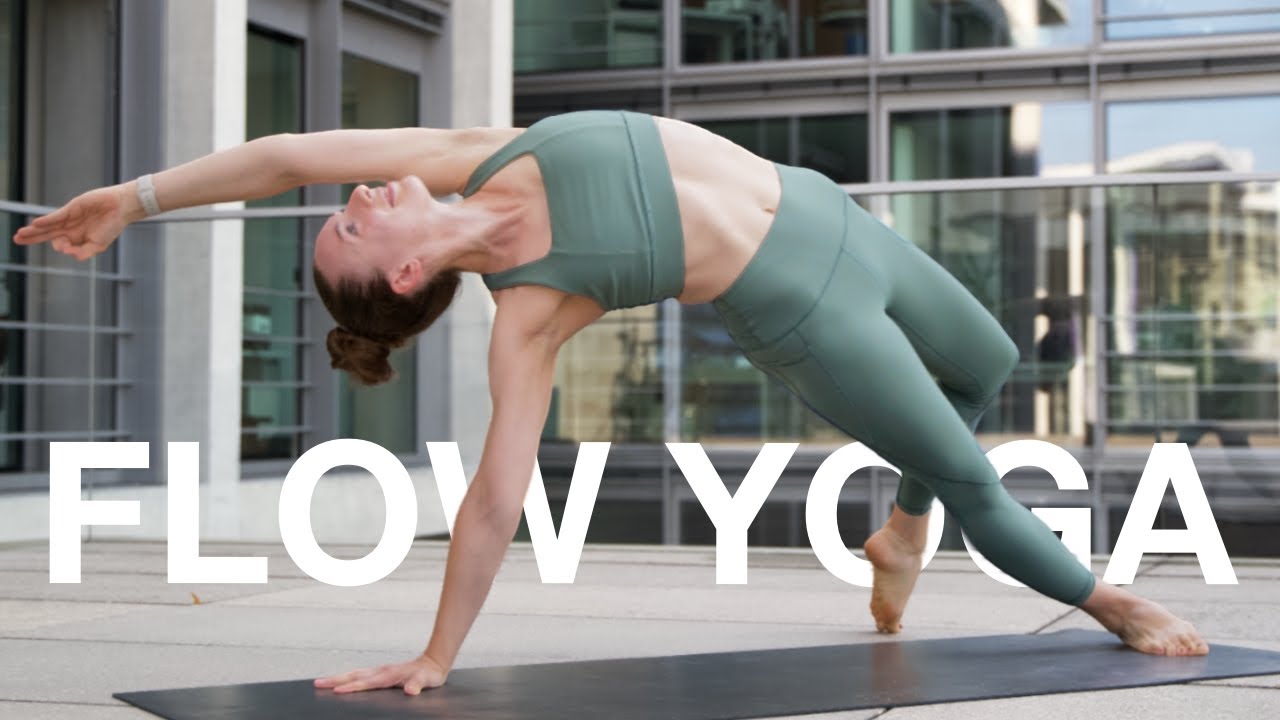 Yoga Vinyasa Flow 60 Min Kraftvoll And Fließend Youtube