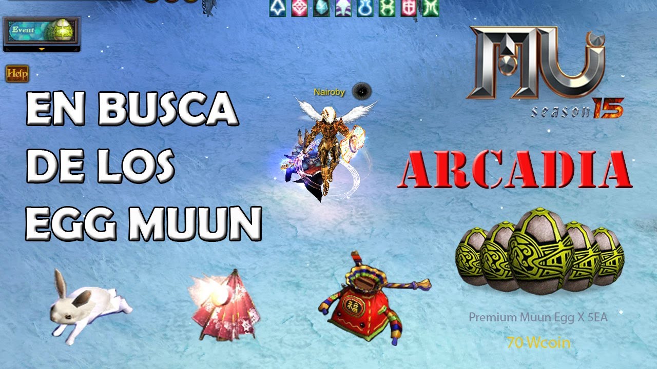 MUUN EVENT 🐇 MuOnline Webzen | ARCADIA - YouTube
