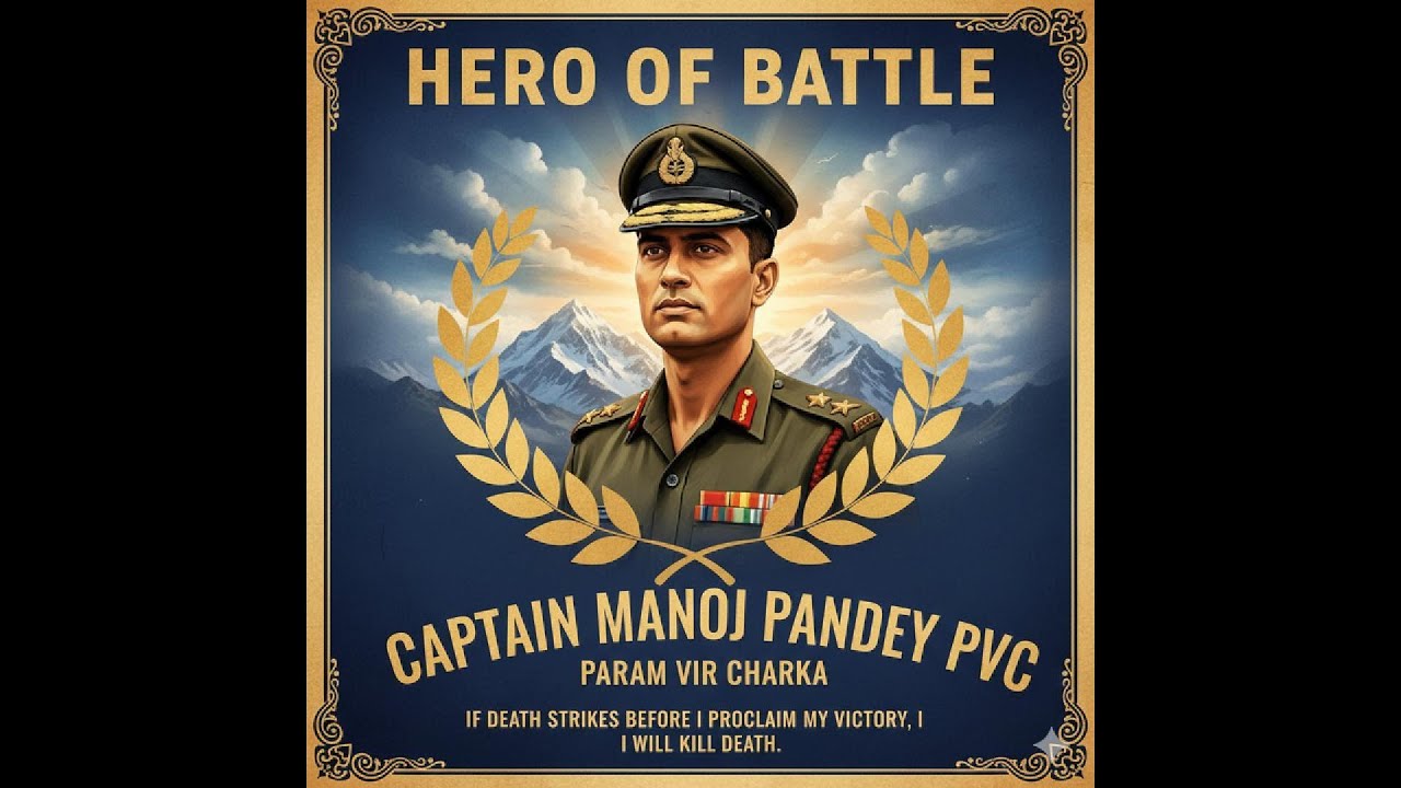 The story of Captain Manoj Pandey - YouTube