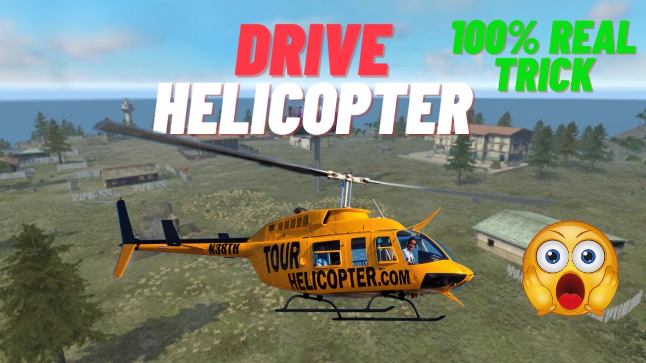 Drive *HELICOPTER* in free fire 😮😨😱 - YouTube