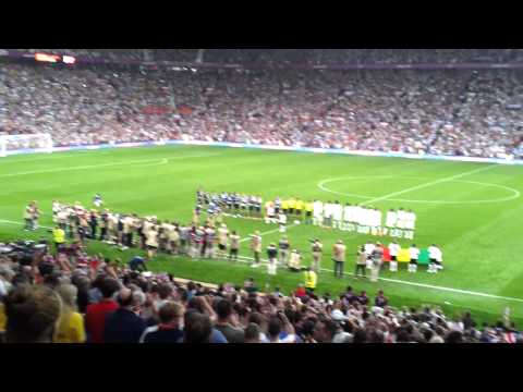 National anthems old trafford GB vs Senegal