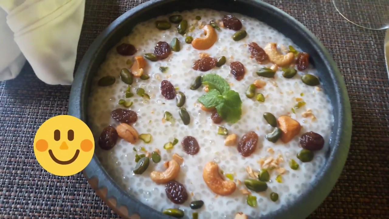 Simple & Easy sago tasty porridge recipe / sago porridge sri lankan ...