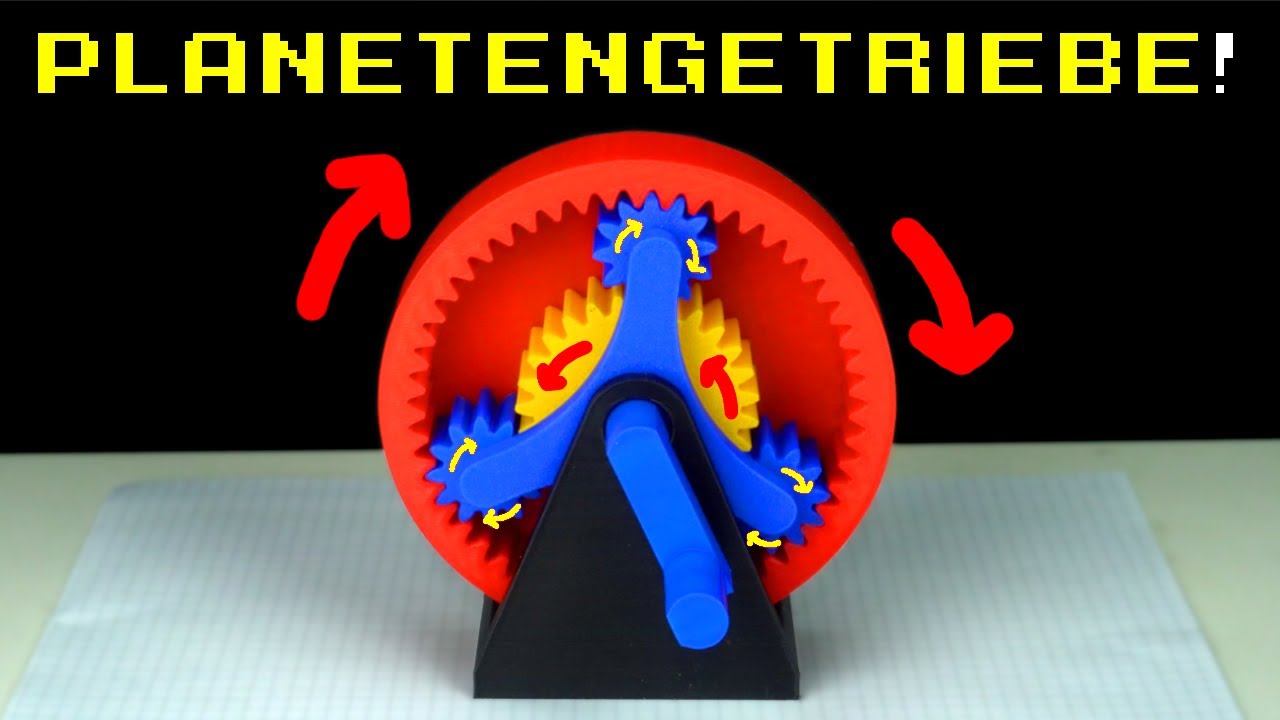 Planetengetriebe sind mechanische Wunder - YouTube