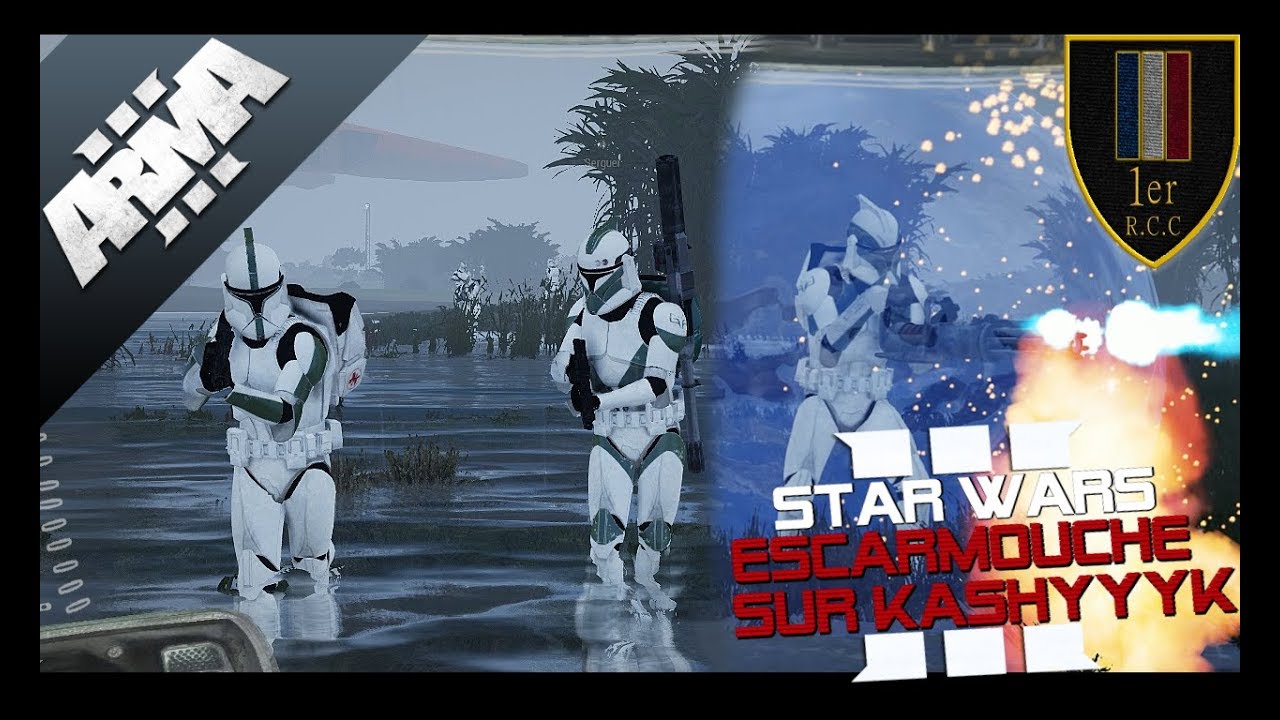 ESCARMOUCHE SUR KASHYYYK | Arma 3 STAR WARS FR | 1er R.C.C - YouTube