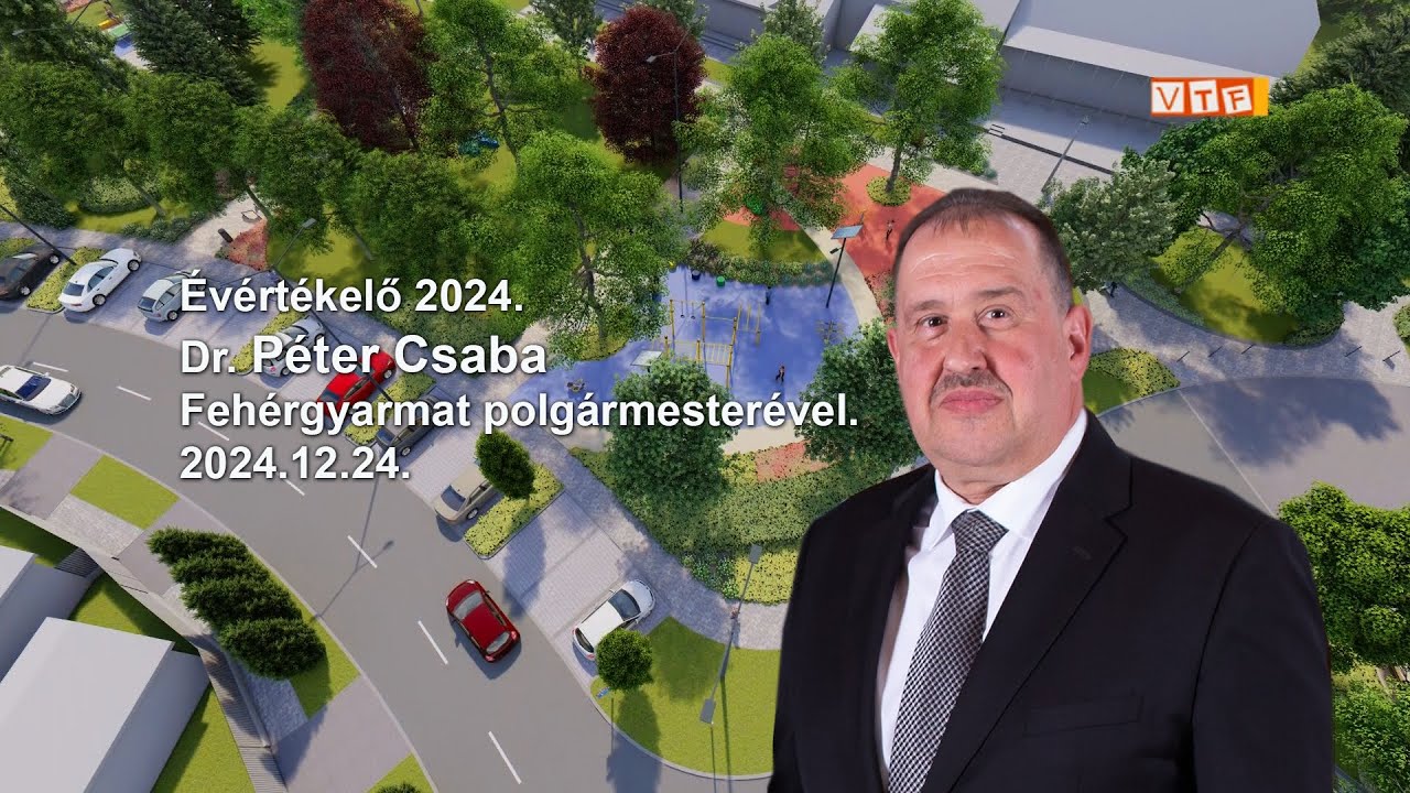 Évértékelő Dr. Péter Csaba polgármesterrel 2024.12.24. - YouTube