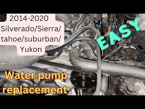 2014-2019 Chevy Silverado,tahoe,yukon,suburban water pump replacement ...