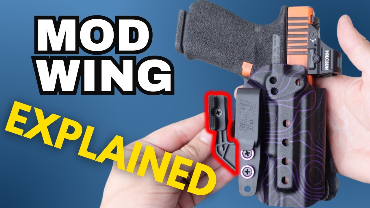 What is a Mod Wing? Understanding Concealed Carry Accessories - YouTube