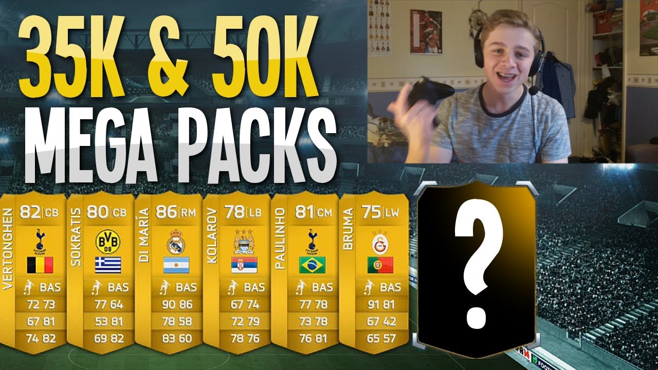 FIFA 14 - 35k & 50k Mega Packs! - YouTube