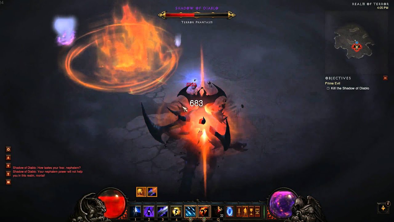 Diablo III End Boss - Solo - Hell - Wizard [Diablo 3 gameplay 1080p ...