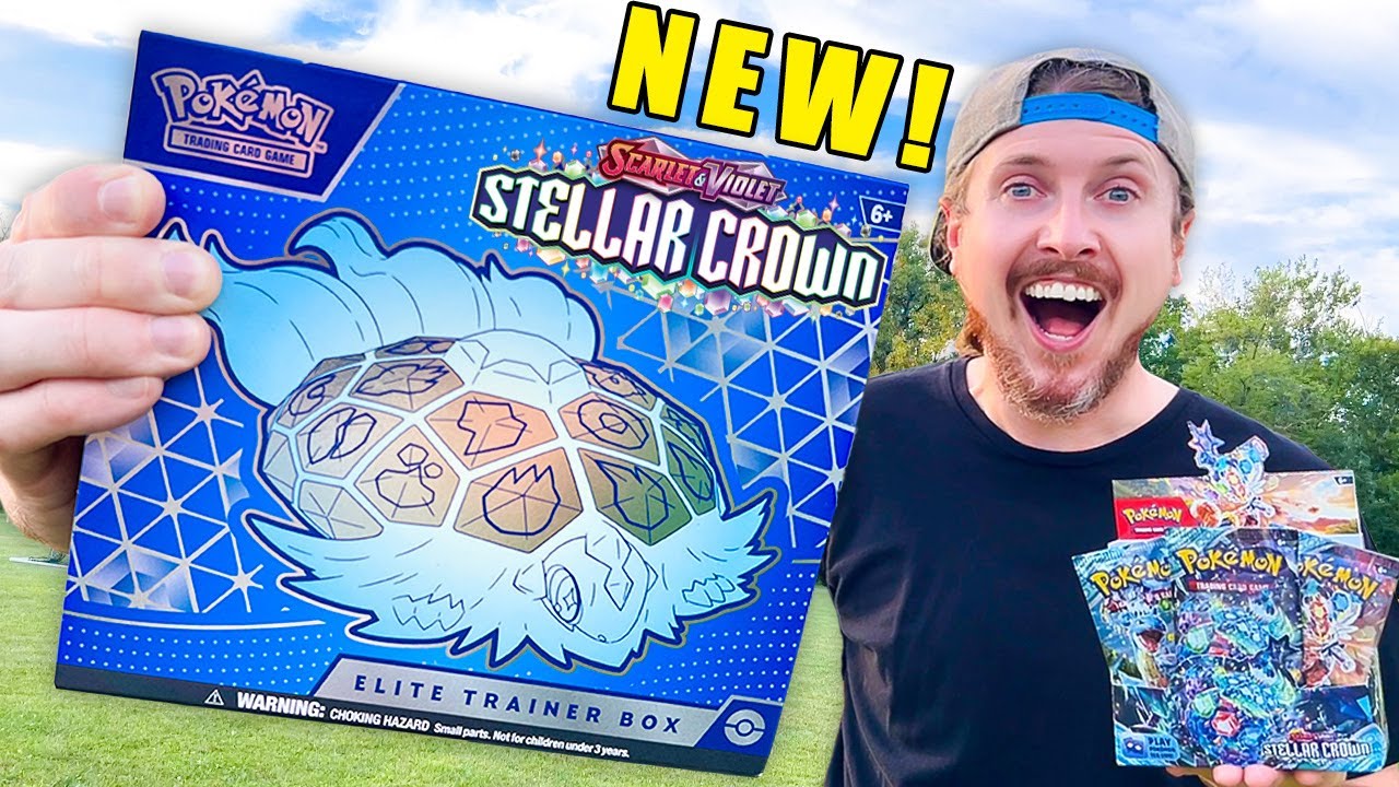 NEW Pokemon Stellar Crown ETB Had a CRAZY TURTLE Pull! (opening cards ...
