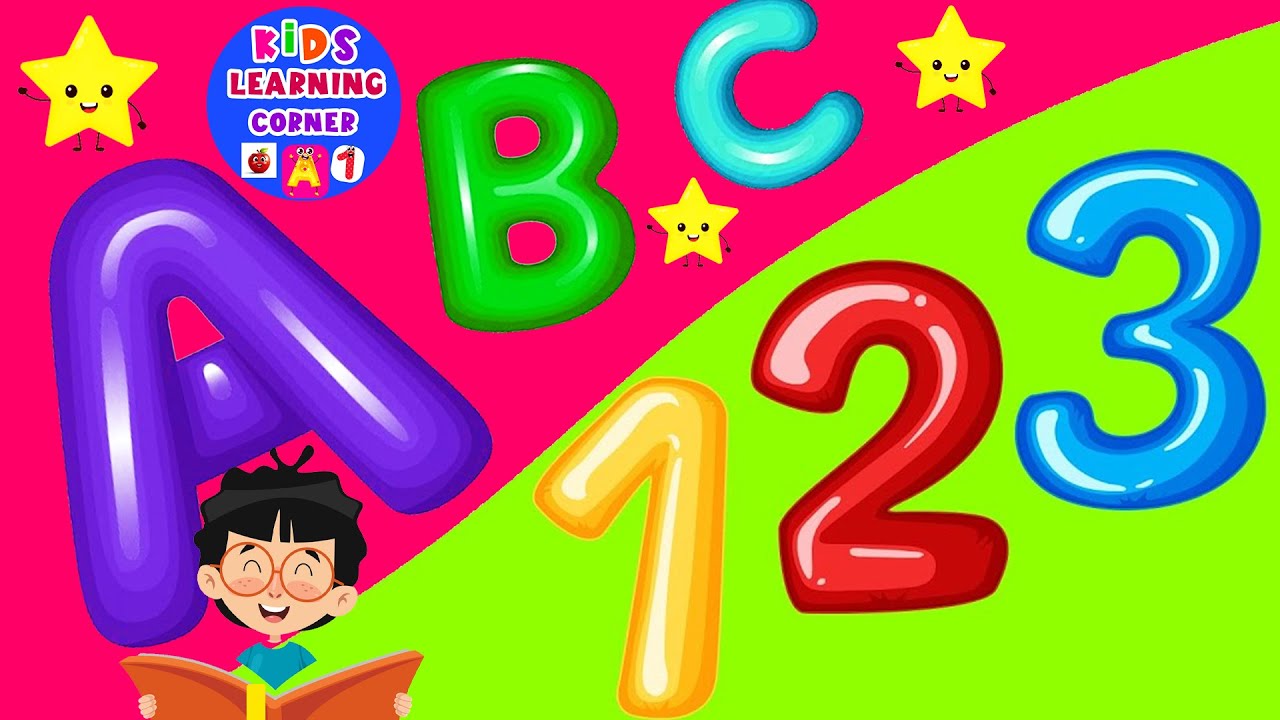 ABC , Shapes &123 Learning For Toddlers | ABC and Numbers For Preschool ...