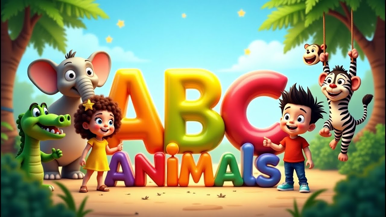 ABC Animals A to Z 🐒🦁 Learn the Alphabet with Fun Animal Sounds for ...