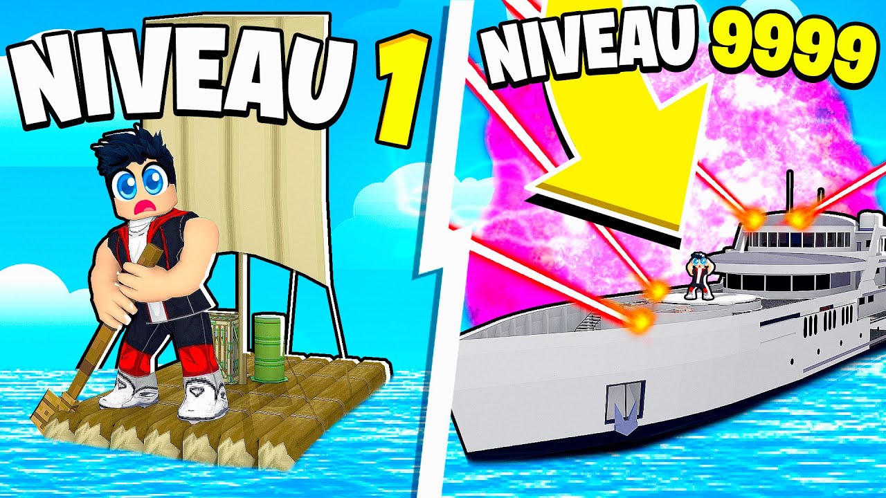 NOOB vs REDKILL BATEAU À 999,999,999€ dans ROBLOX ! - YouTube