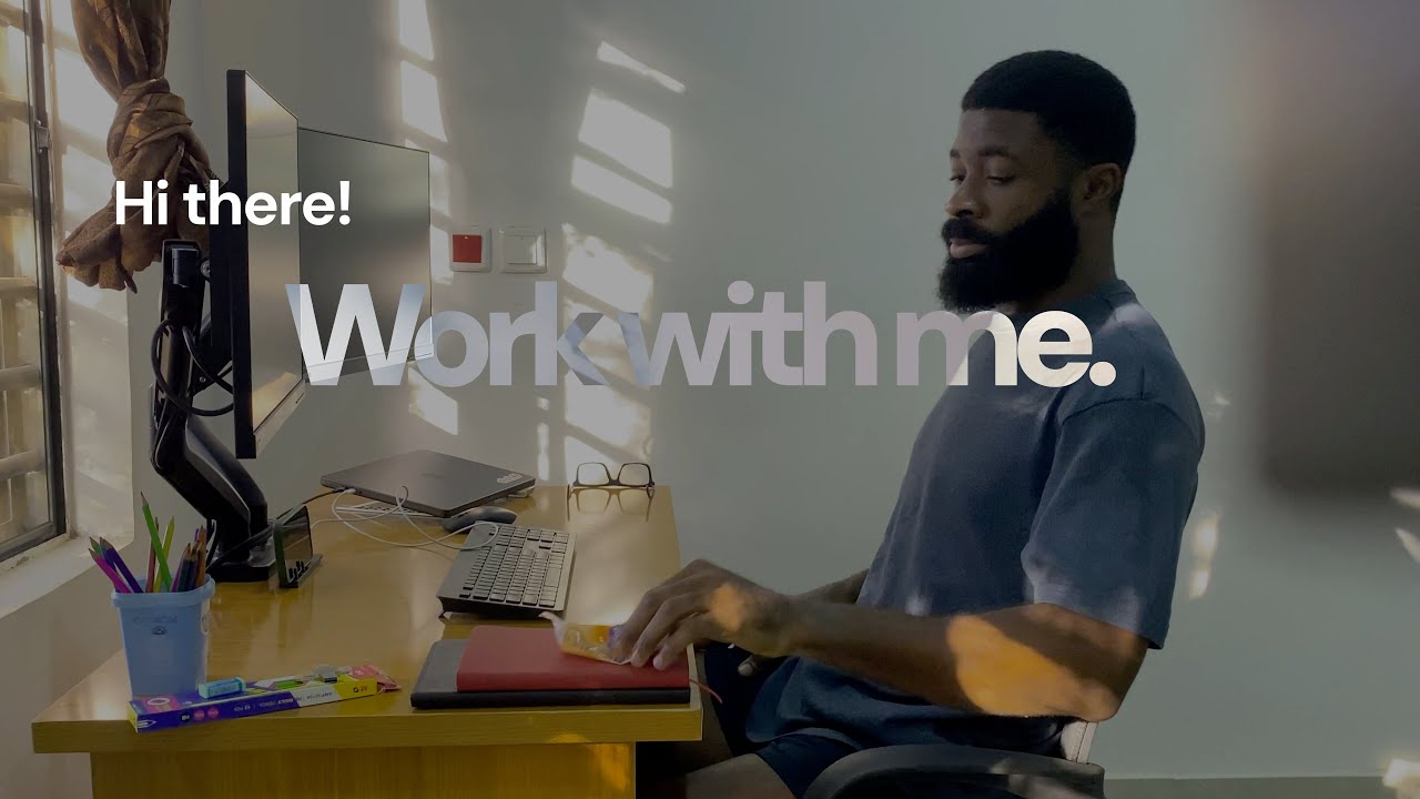 Work With Me This Morning | Remote Work, Soft Sunlight, Small Moments ...