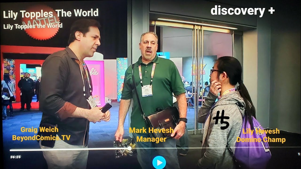 Domino Champion Lily Hevesh 5 Five Discovery + Plus Documentary Topples ...