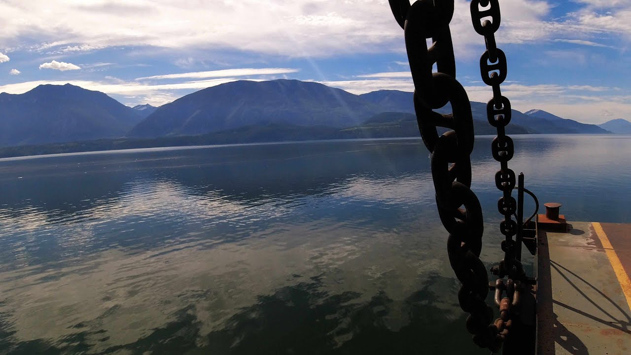 Three Valley Gap to Nakusp, Upper Arrow Lake Ferry - YouTube