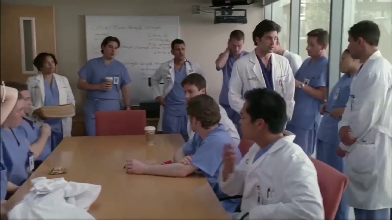 Derek and Meredith Scene S1 E1 Part 4 - YouTube