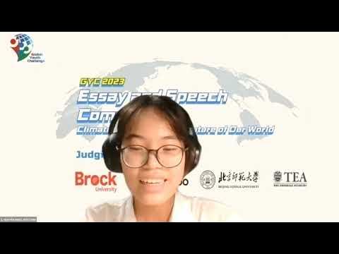 Anh Nguyen—3rd Place Winner of GYC 2023 GYC 2023 'Climate Change and the Future of Our World ...