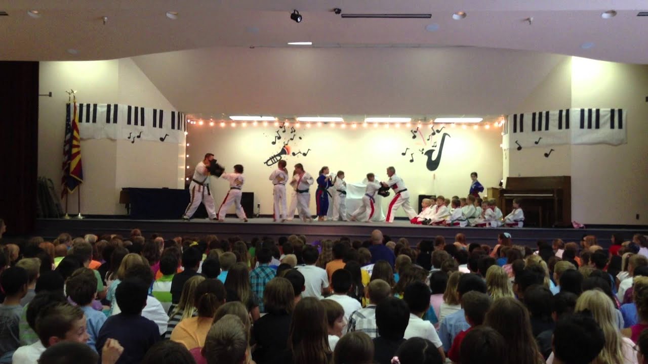 Soleng Tom West Coast Karate Tucson Talent Show - YouTube