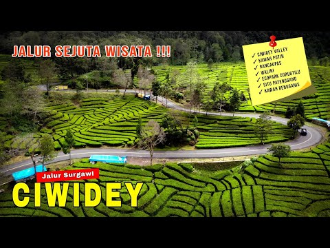 JALUR WISATA CIWIDEY DARI BANDUNG SAMPAI KAWAH RENGGANIS CIWIDEY