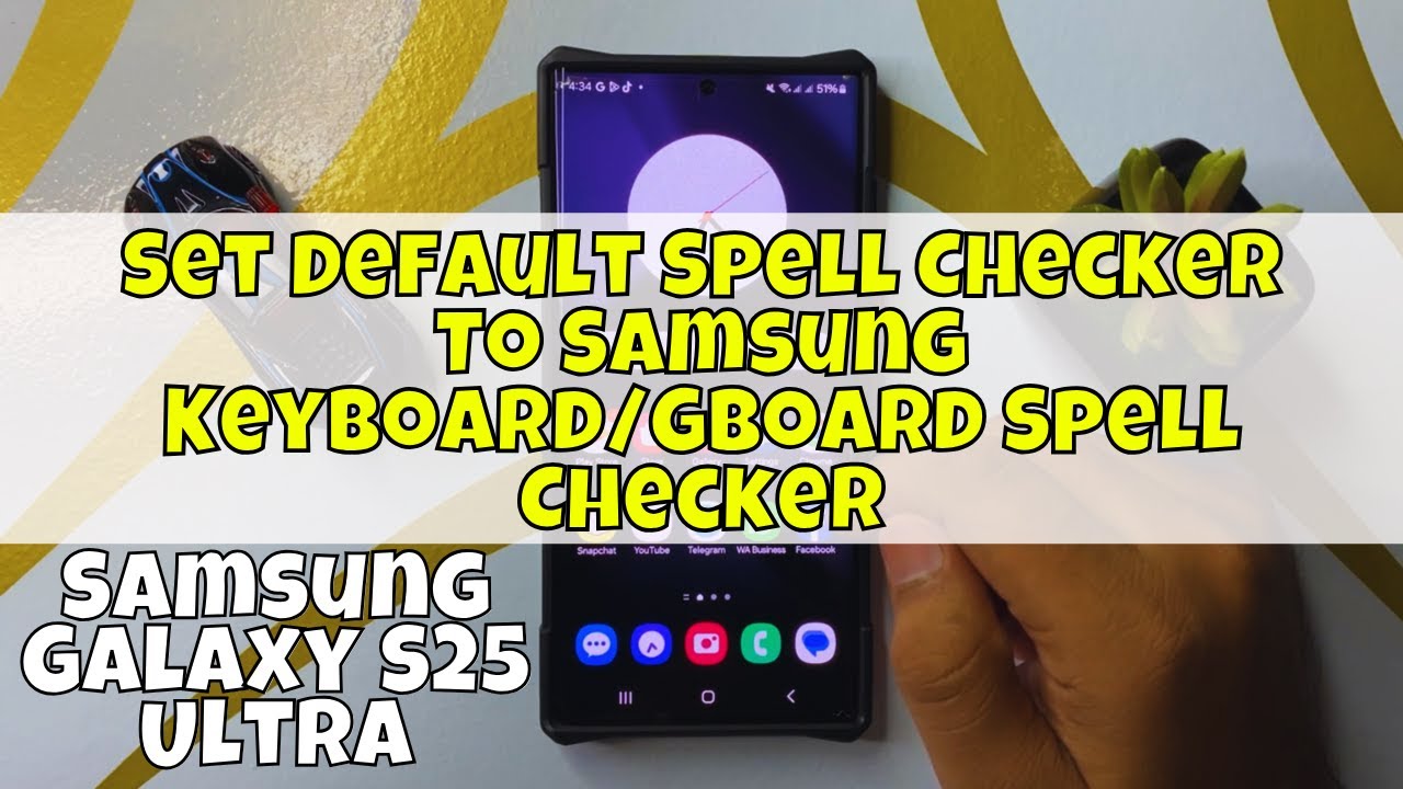 How to Set Default Spell Checker To Samsung Keyboard/Gboard Spell ...