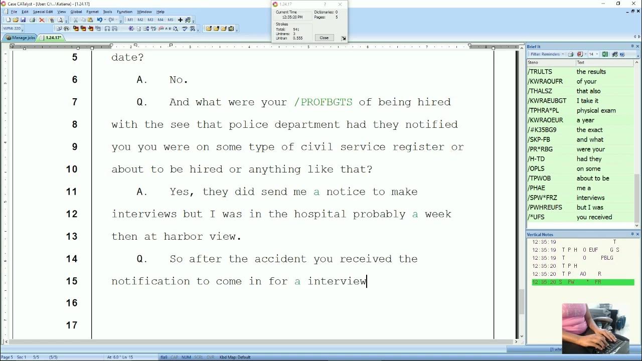 200 wpm QA Realtime Practice Day 1 - YouTube