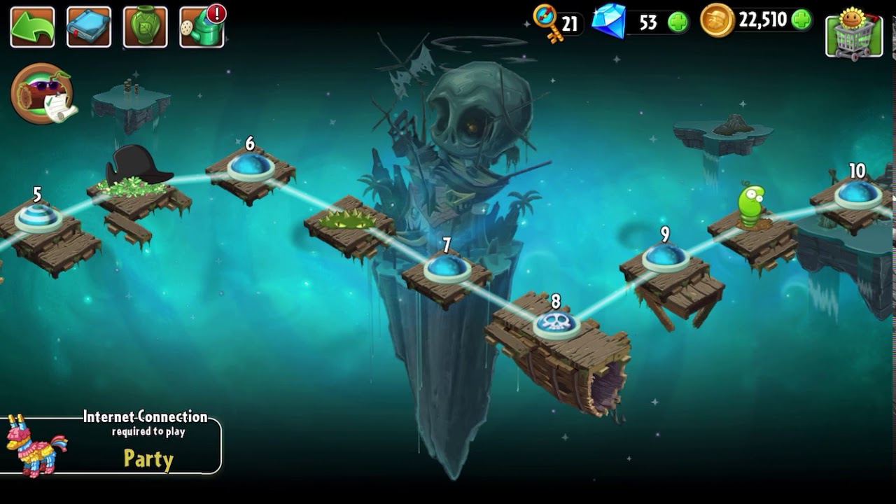 Plants Vs Zombies 2 - Pirate Seas: Day 8 - YouTube