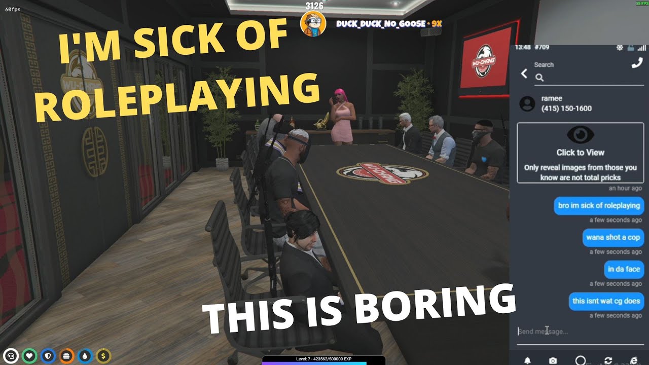 Francis & Ramee Go OOC During A Meeting Then Francis Exposes Him ...