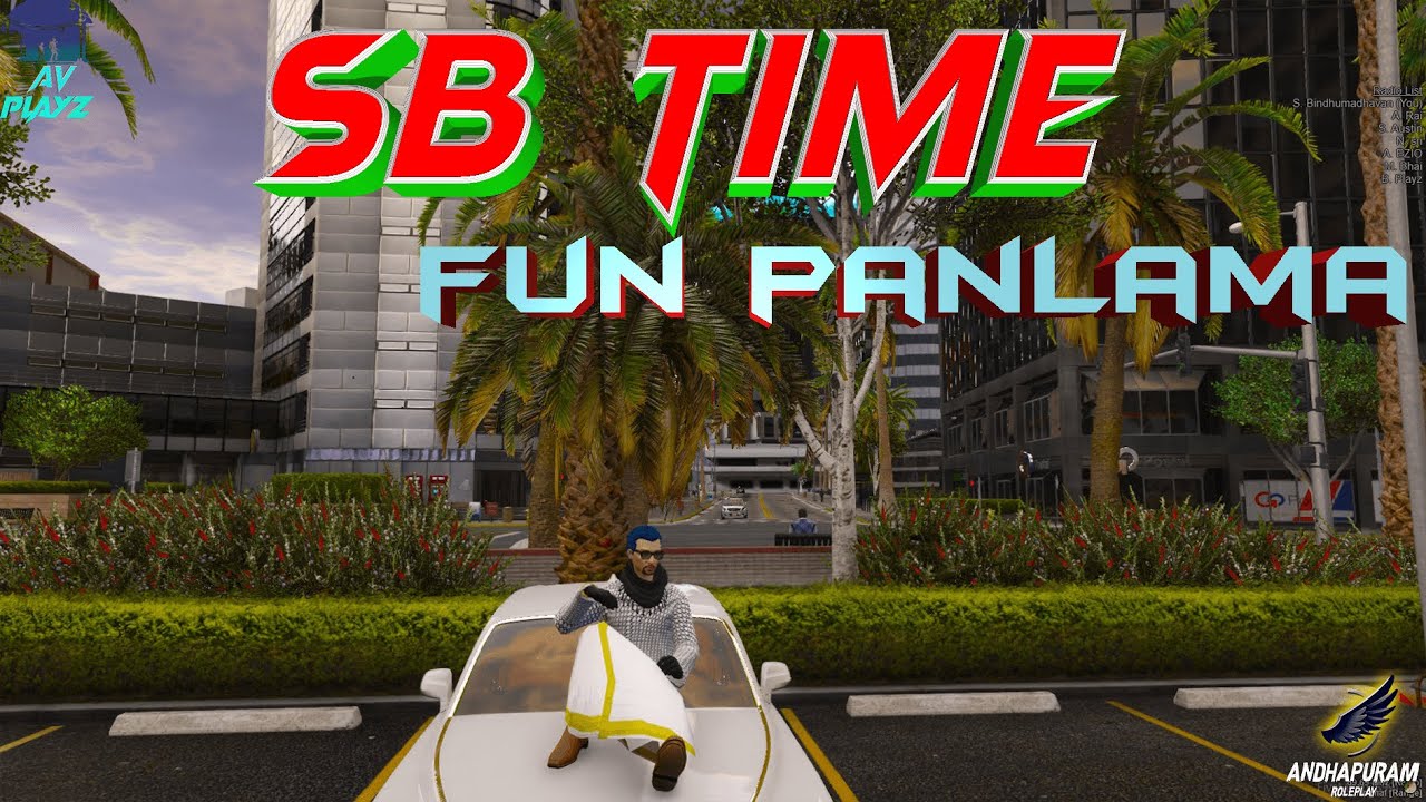 Let's Do Some Fun 🎇// SB RP //GTA V RP News RP//Andhapuram Roleplay ...