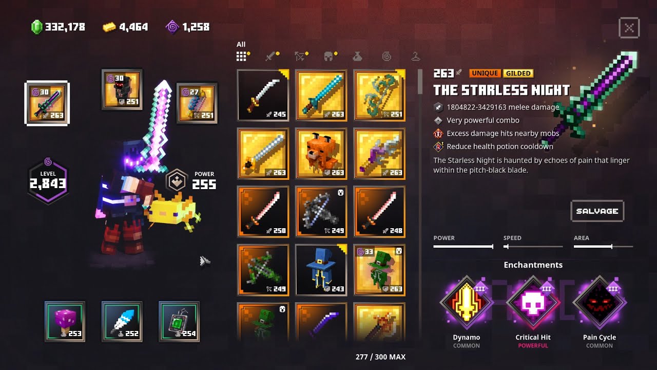 Minecraft Dungeons Dynamo Jumping Pain Spider Build Apoc+25 Obby ...