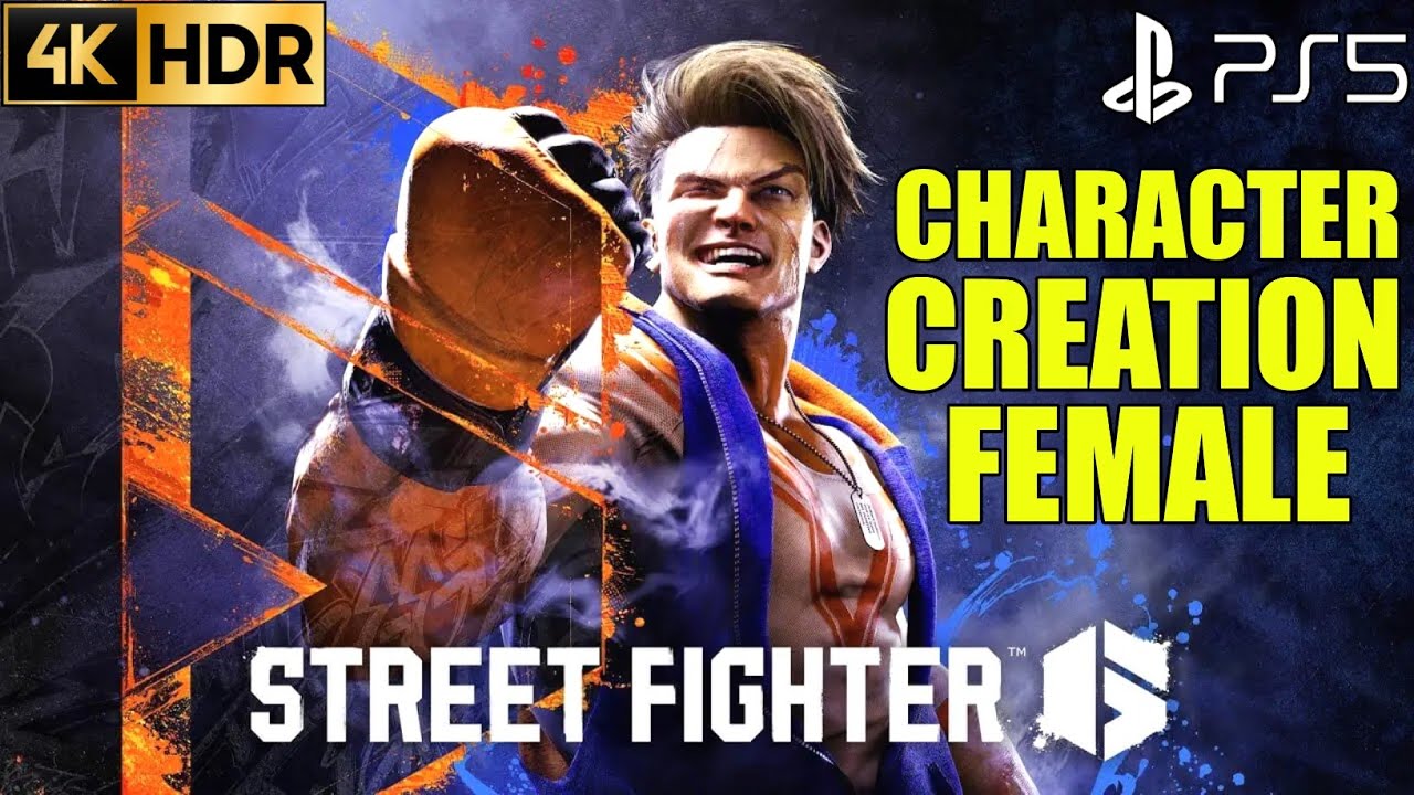 Street Fighter 6 Character Creation | Street Fighter 6 Female Character ...