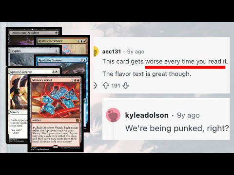 “Bad Cards” I Love to Play That Never Show Up in Decklists