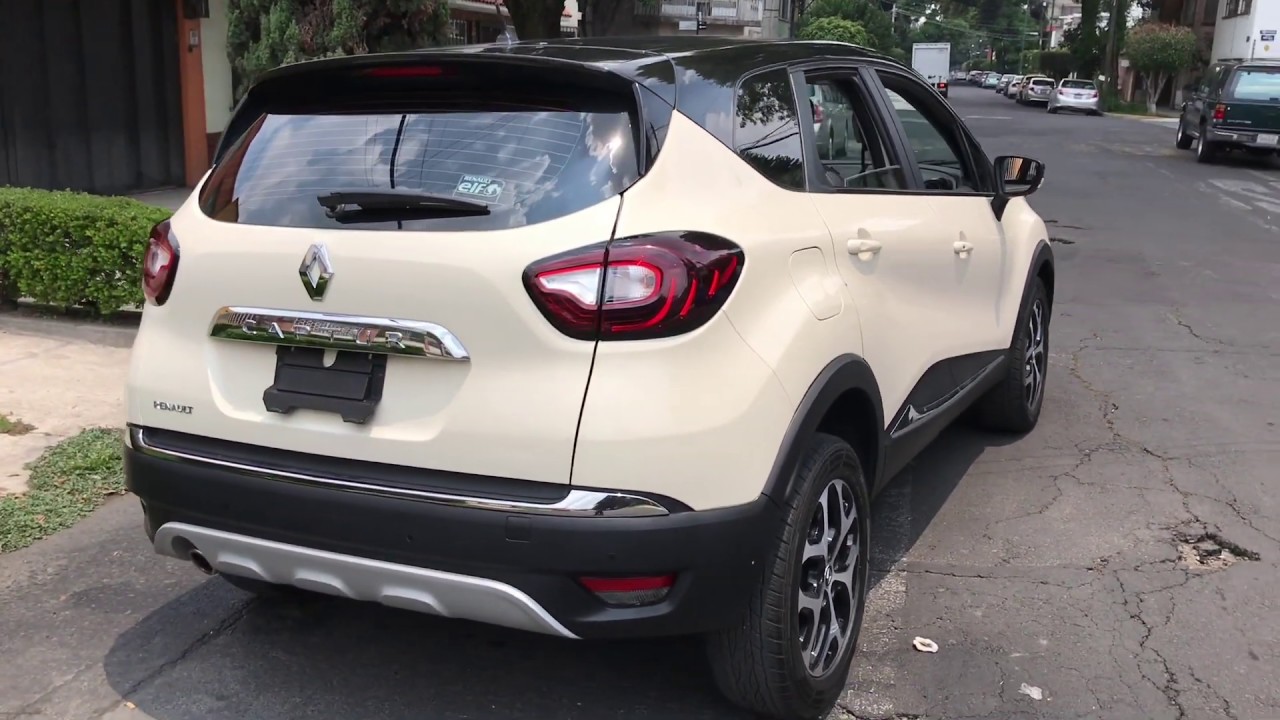 RESEÑA RENAULT CAPTUR 2018 ICONIC PIEL PANTALLA GPS AUTOMATICA PRUEBA ...