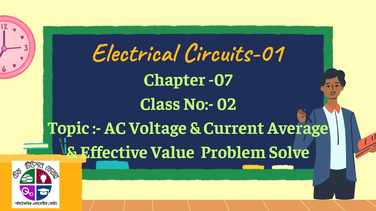 Average & Effective Value Equation Problem Solved, Chapter -07 ...
