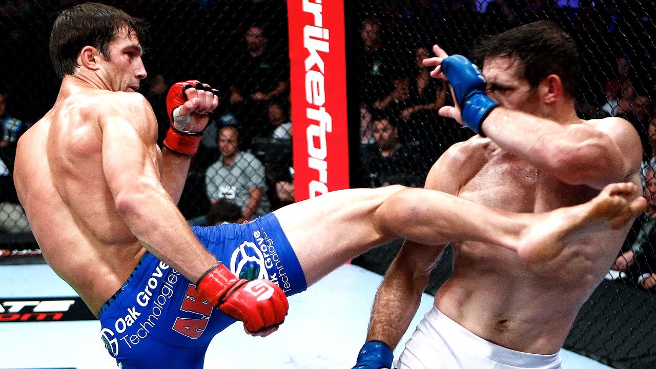 Luke Rockhold's Undefeated Strikeforce Run - YouTube