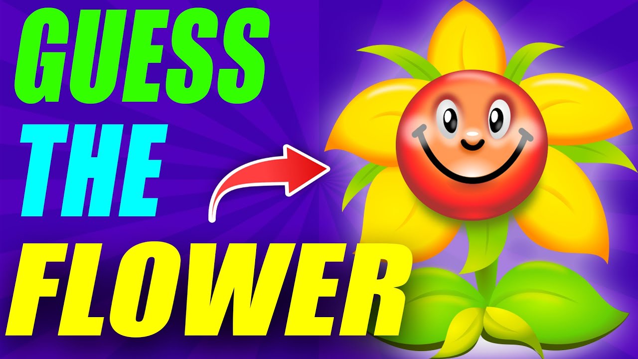 Can You Guess the Flower? | Fun Flower Quiz for Kids 🌸🌼 - YouTube