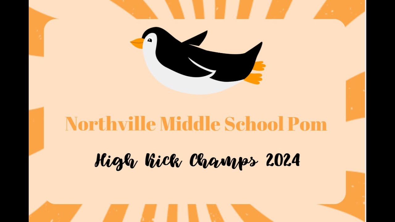 Northville Middle School High Kick Champs 2024 - YouTube