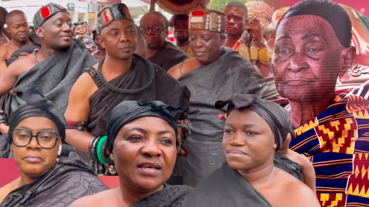Essumegya Manhene displayed a beautiful traditional dance at Nana ...