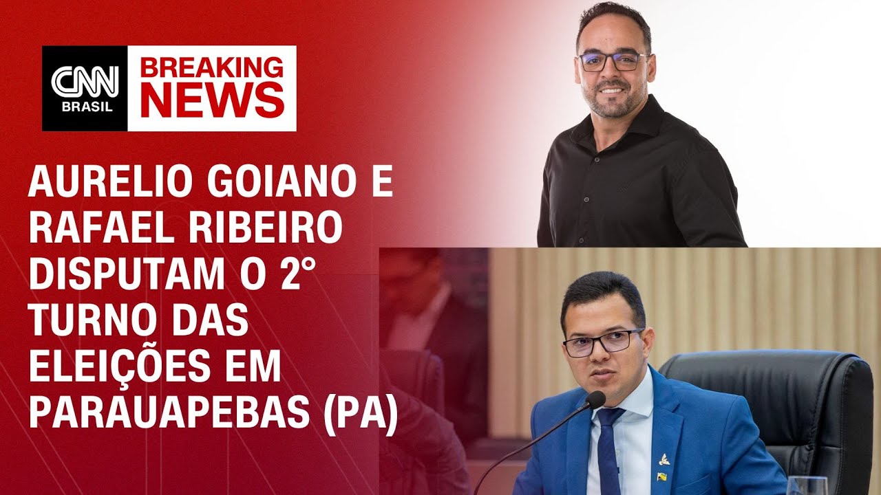 Aurelio Goiano e Rafael Ribeiro disputam o 2° turno das eleições em ...