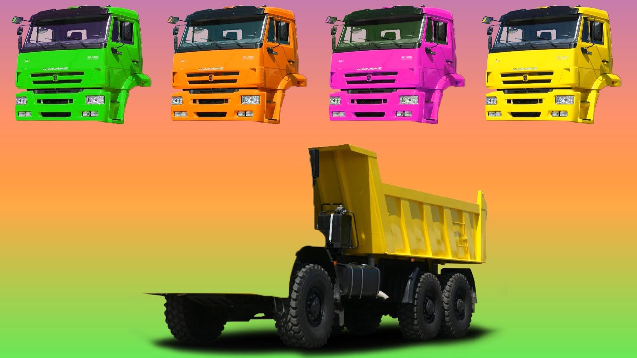CORRECTLY GUESS THE COLOR OF TRUCK HEAD - YouTube