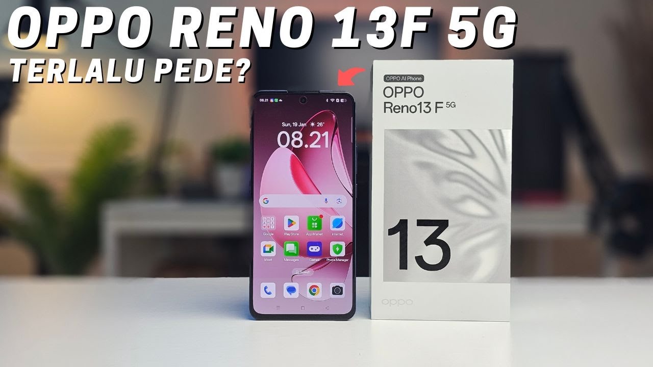 OPPO RENO 13F 5G REVIEW SINGKAT UNBOXING TEST CAMERA & GAMING - TERLALU ...