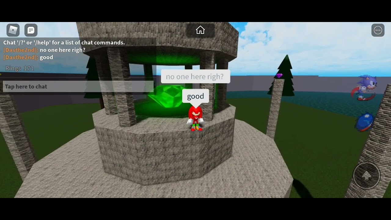 Knuckles protecting the master Emerald be like: - YouTube