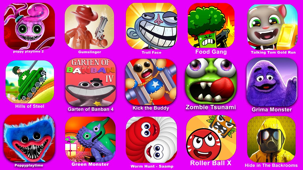 Poppy Playtime Chapter 2,Gumslinger,Troll Face Quest Video Memes,My ...