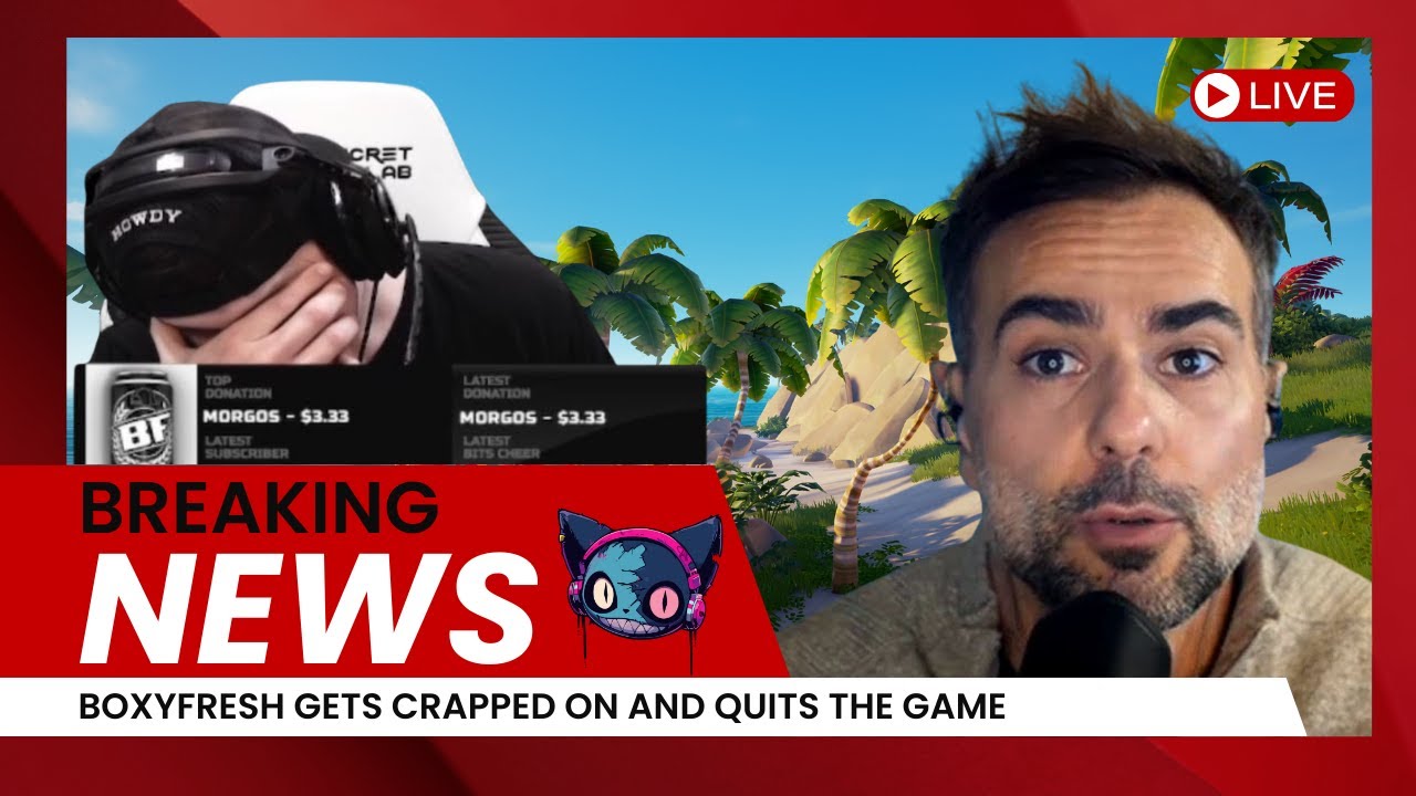 Crapping on BoxyFresh in Sea of Thieves - YouTube