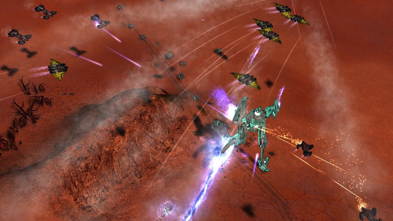 Supreme Commander: Forged Alliance - Cast #99. 3v3 - on that pizza map ...