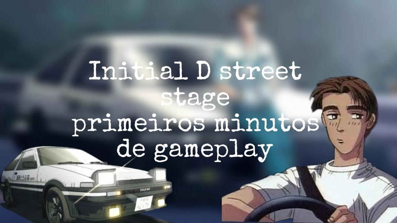 Initial D street stage|Primeiros minutos de gameplay(PPSSPP) - YouTube