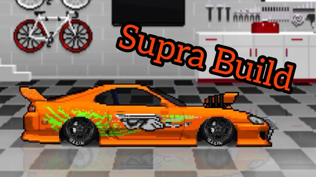 TOYOTA SUPRA MK4 BUILD | Powerful | Pixel Car Racer | THE PIXEL GAMING ...