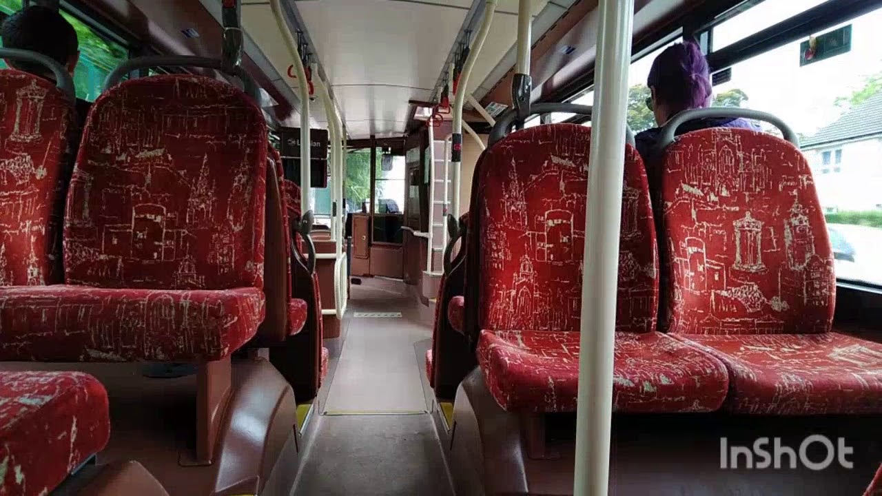 Lothian bus 558 Gemini 3 Volvo B5LH (route 400) - YouTube